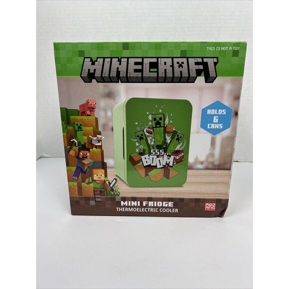 Kitchen | Minecraft Creeper 6can Mini Fridge Thermoelectric Cooler ...